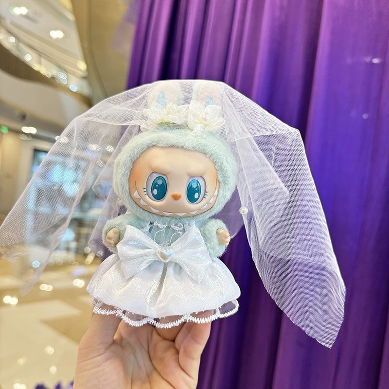 Have A Seat Labubu Wedding Dress Black Suit for Labubu V1 V2 | Shopee ...