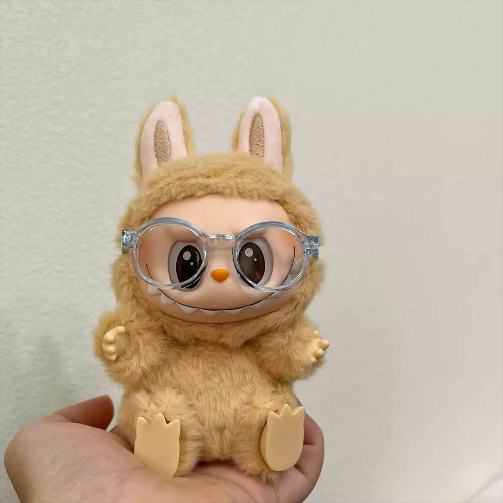17Cm Labubu glasses baby clothes accessories clothes pendant cute ...