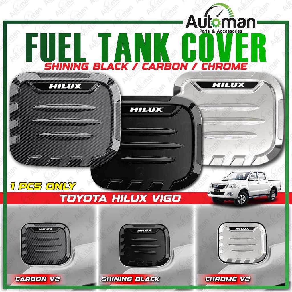 Toyota Hilux Vigo Fuel Tank Cap Cover Fuel Cap Carbon Fuel Tank Cover ...
