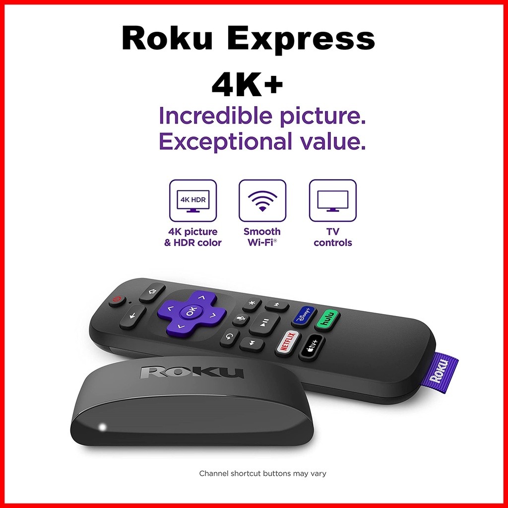 2025 Roku Streaming Stick 4K | Roku Express 4K+ | Roku Ultra Sokong ...