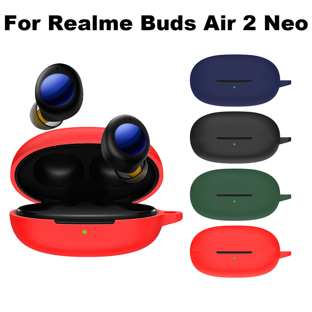 Case For Realme Buds Air 2 Neo Wireless Earphone Silicone Protective ...