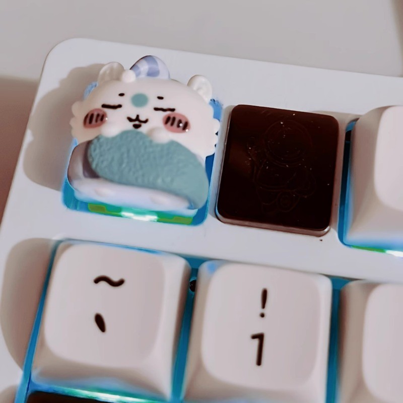 Chiikawa Keycap Cute Cartoon 3D Creative Cute MX Switch Mechanical ...