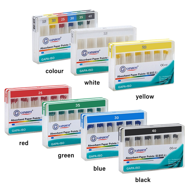 in stock Ready StockDental Absorbent Paper Points Endodontics Cotton ...
