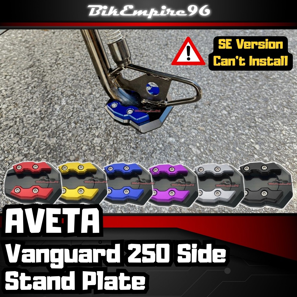 AVETA Vanguard 250 Side Stand Plate Side Support Pedal Side Tripod ...