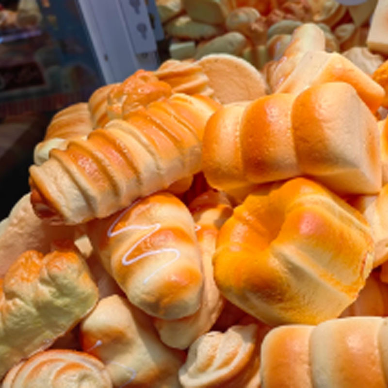 Squeeze Toy Simulation Food Big Squishy Stress Relief Toy Bread ...