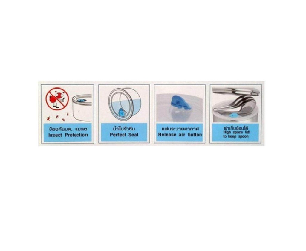 Zebra Smart Lock II Food Carrier with Lunch Packer (12cm X 2 tiers ...