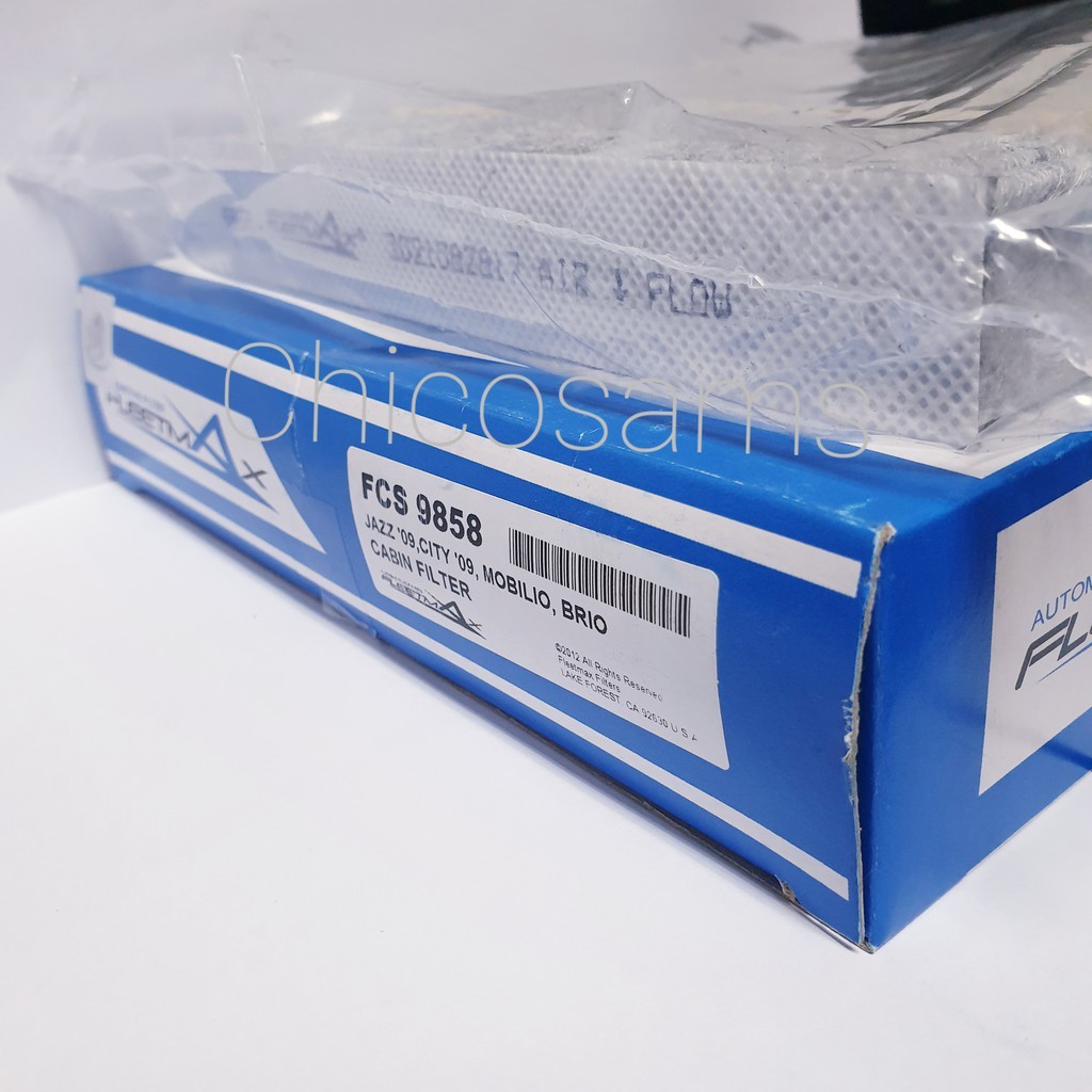 in stock FLEETMAX Cabin Filter FCS9858 Honda HRV/ Brio/ Mobilio 2014 ...
