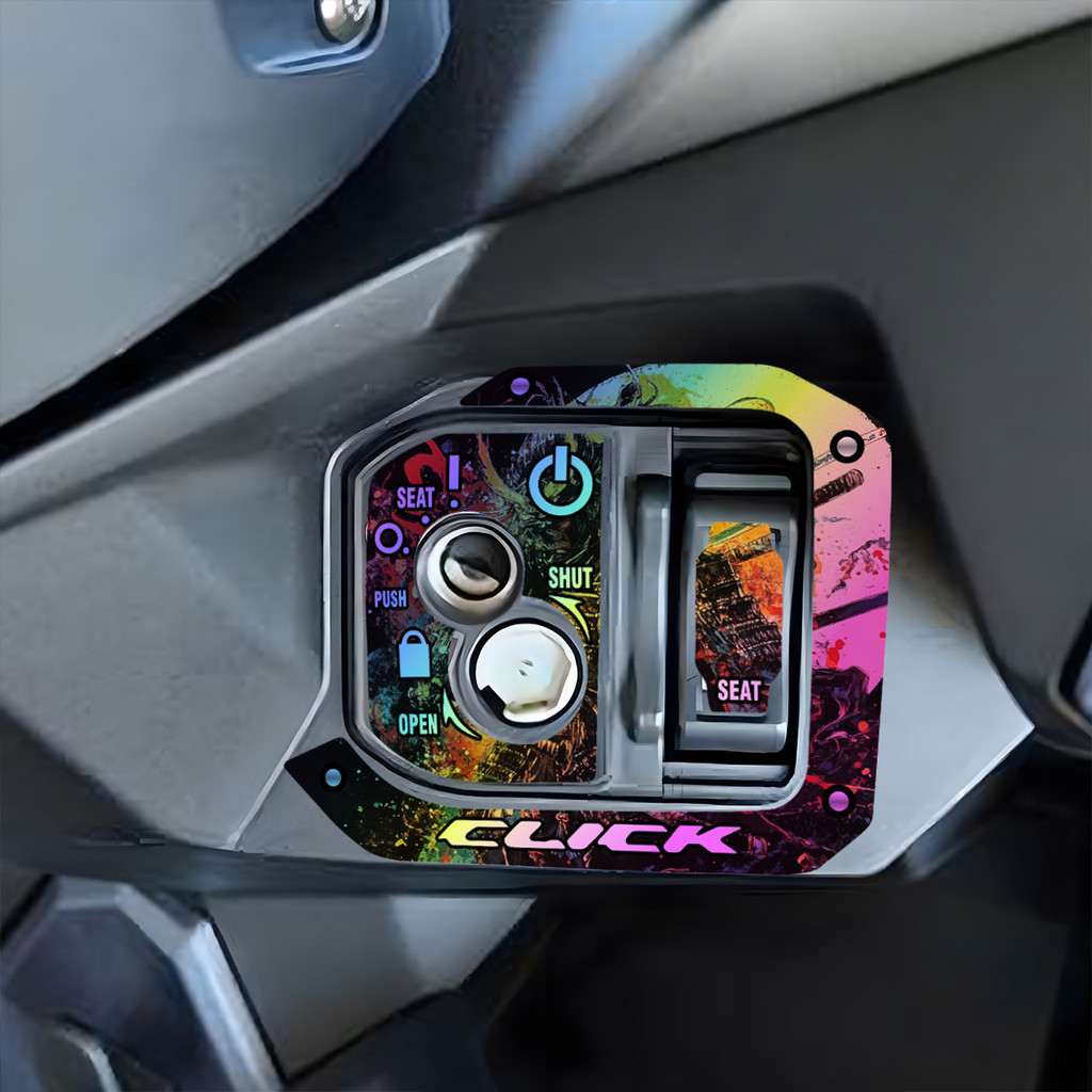 key panel sticker for honda click 125i v2 Laser full key cover ...
