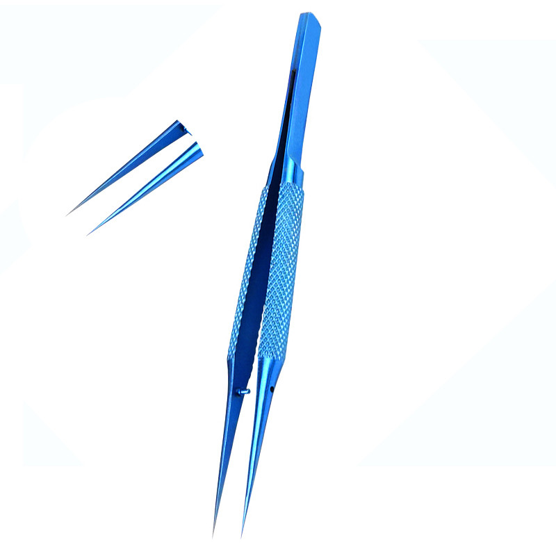 High Precision Tweezers Titanium Stainless Steel Micro Tweezers Forceps ...