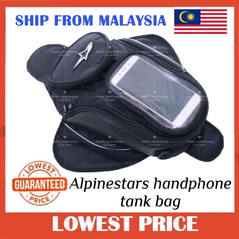 in stock Motor riding tank bag handphone tank bag GPS beg pouch ...