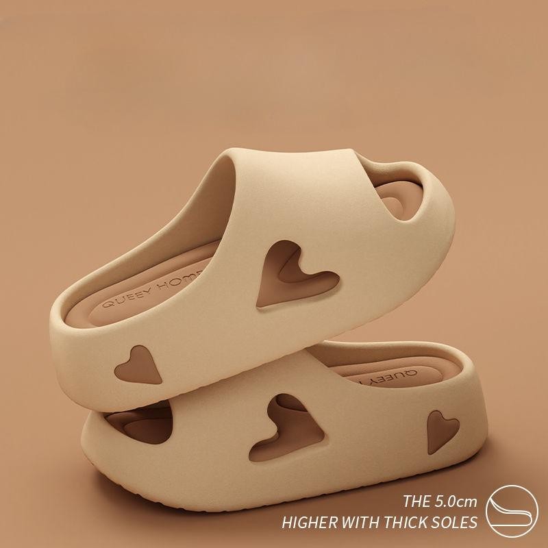 Size 35-40 Slippers for Women's Household Non Slip Thick Sole ...