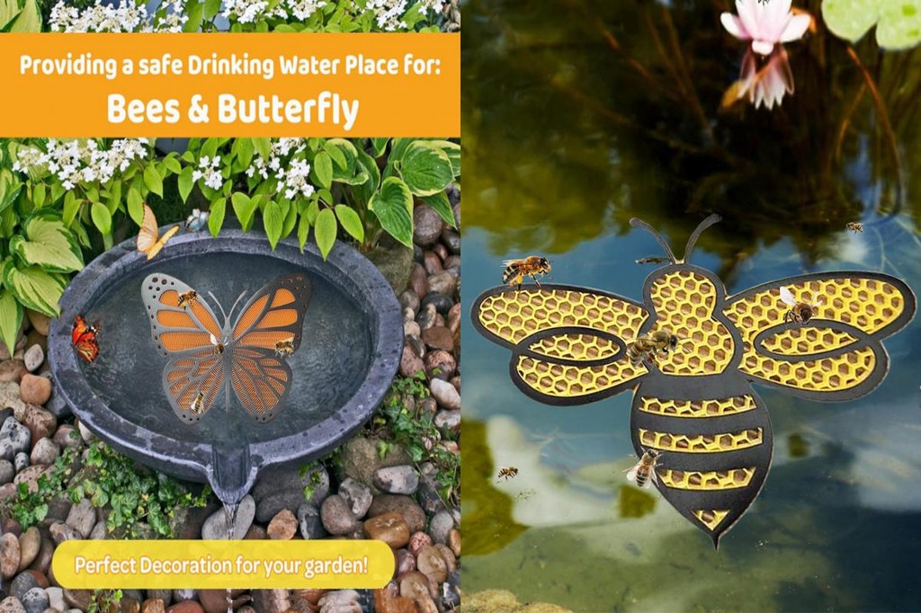 Floating Honeycomb Structure Bee Water Station Floating Bee Island ...