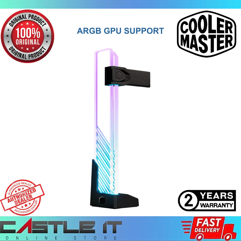 Cooler Master ARGB GPU Support Universal Vertical GPU Holder Kit V3 ...