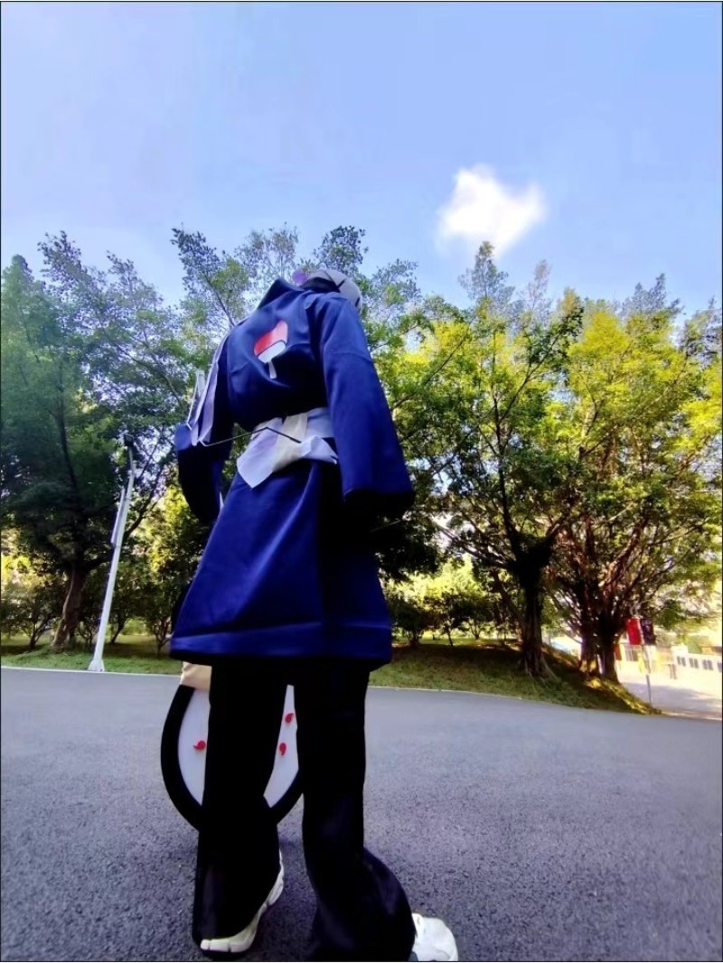 ZST Anime Tobi Uchiha Cosplay Costume Obito Mask Carnival Halloween ...