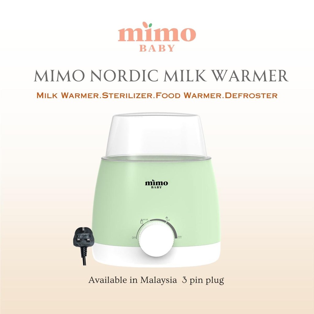 Mimo Nordic Milk Warmer & Sterilizer | Compact Size | High Temperature ...