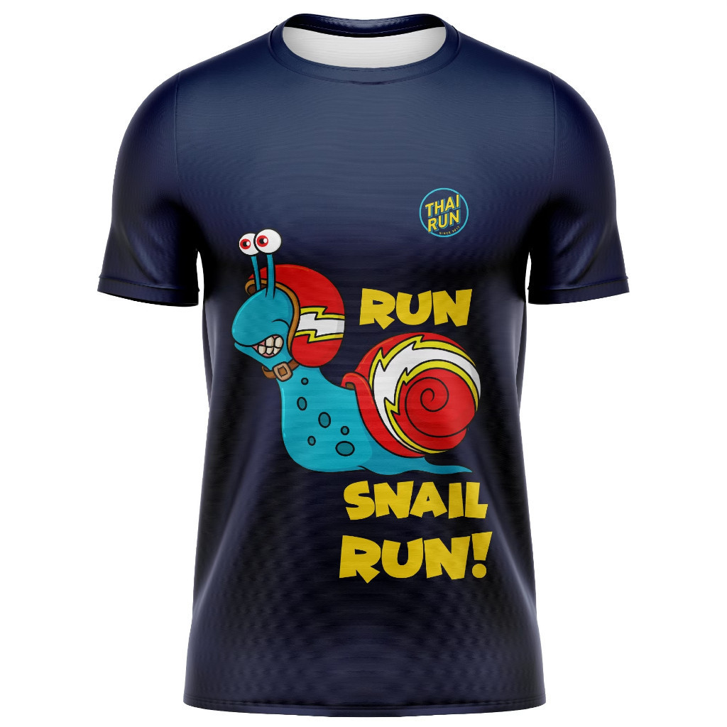 Thairun (thai Run) SpongebobExercise Shirt Running Snail Run | Shopee ...