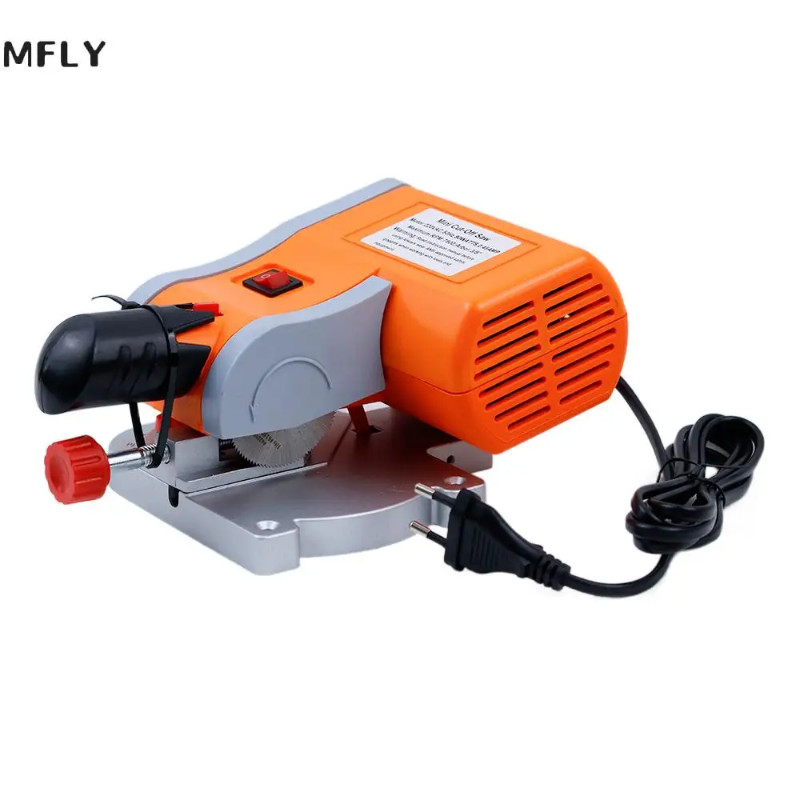 0-45 Miter Degree Mini Cut-off Miter Saw for Cutting Metal Wood Plastic ...