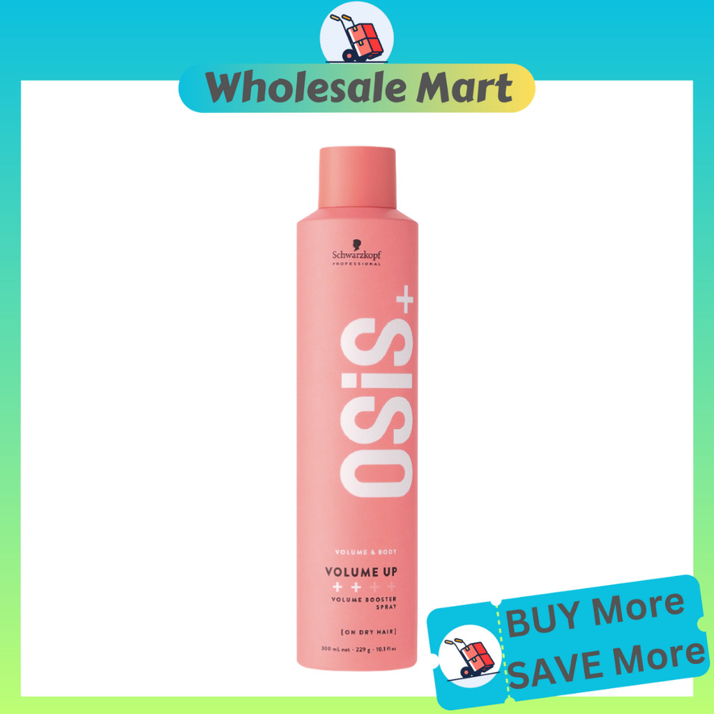 SCHWARZKOPF OSIS VOLUME UP BOOSTER SPRAY 300ML | Shopee Malaysia