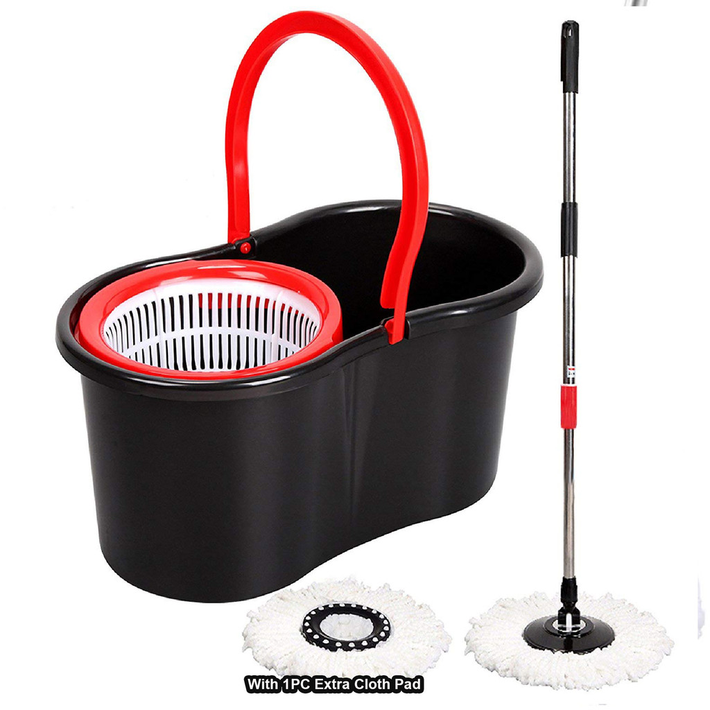 360 mop with spinner and bucket magic spin tornado mop 360 easy ...