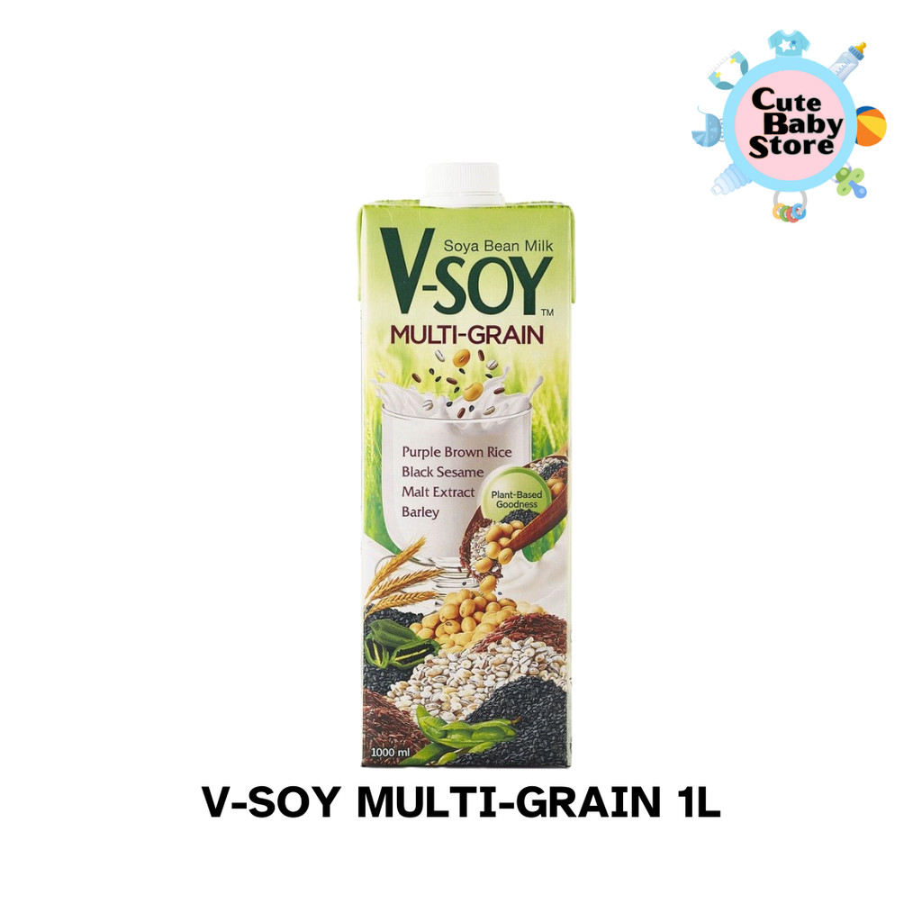 V-SOY Soy Bean Milk - MultiGrain (1L) | Shopee Malaysia