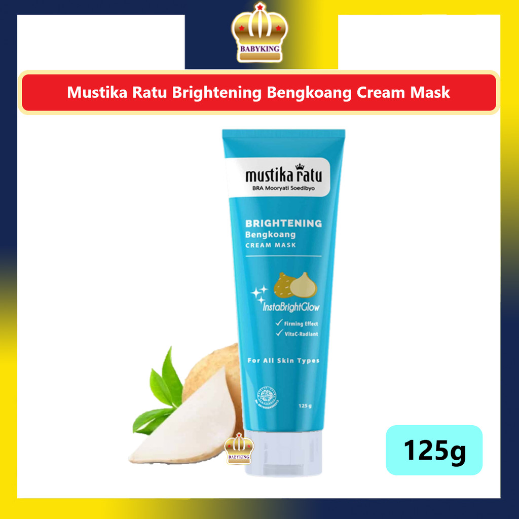 Original Mustika Ratu Brightening Bengkoang Cream Mask for Brighten ...