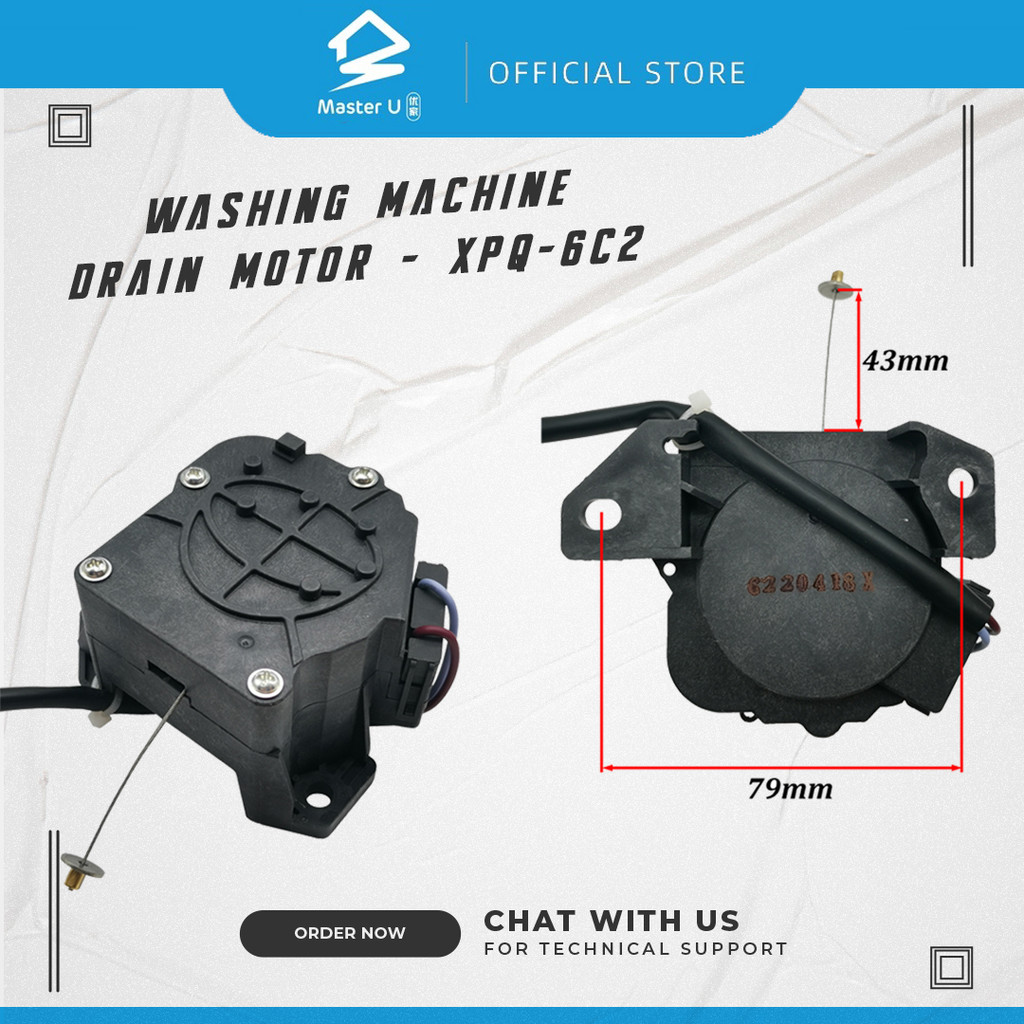 WASHING MACHINE DRAIN MOTOR - XPQ-6C2 | Shopee Malaysia