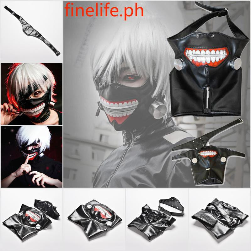 in stock Tokyo Ghoul Ken Kaneki Cosplay Mask for Costume Party cosplay ...