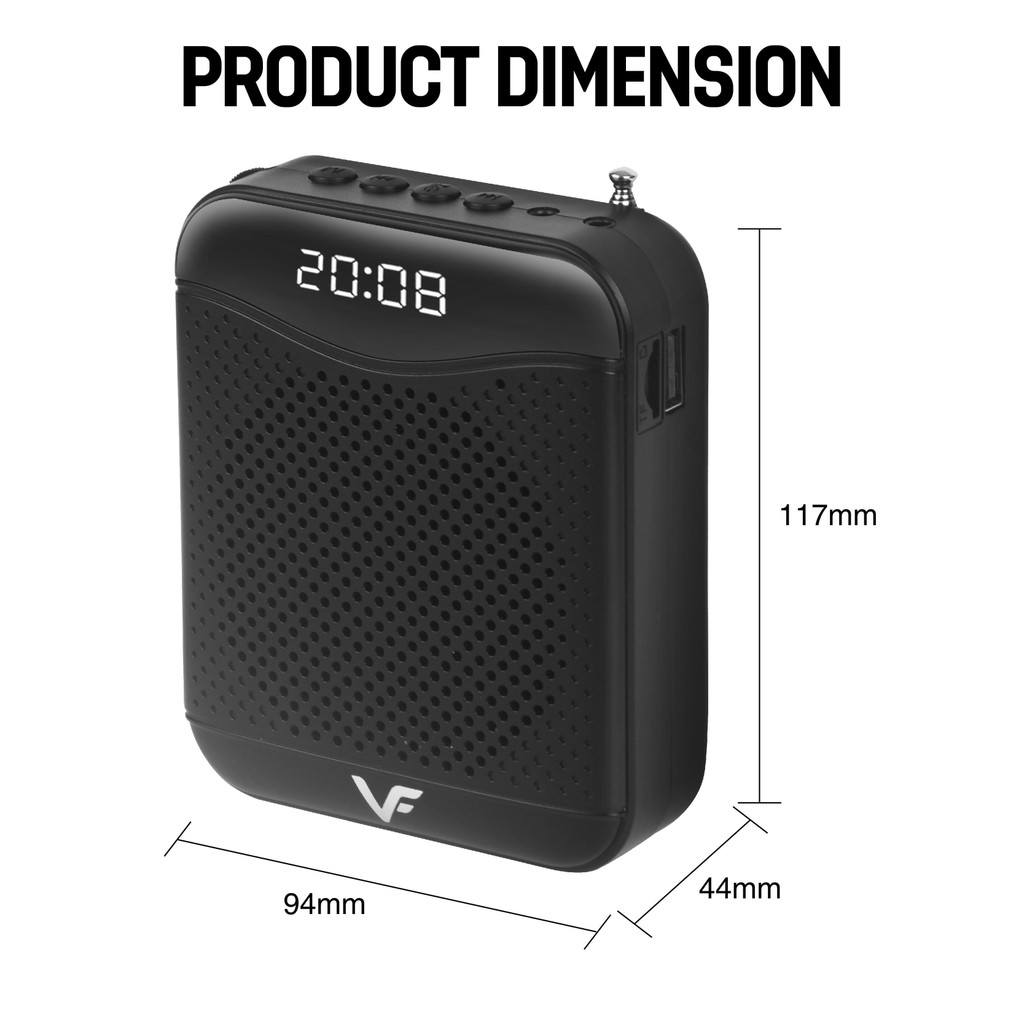 VINNFIER Tango Air 2 Portable Loud Speaker 20W Mini Voice Amplifier ...