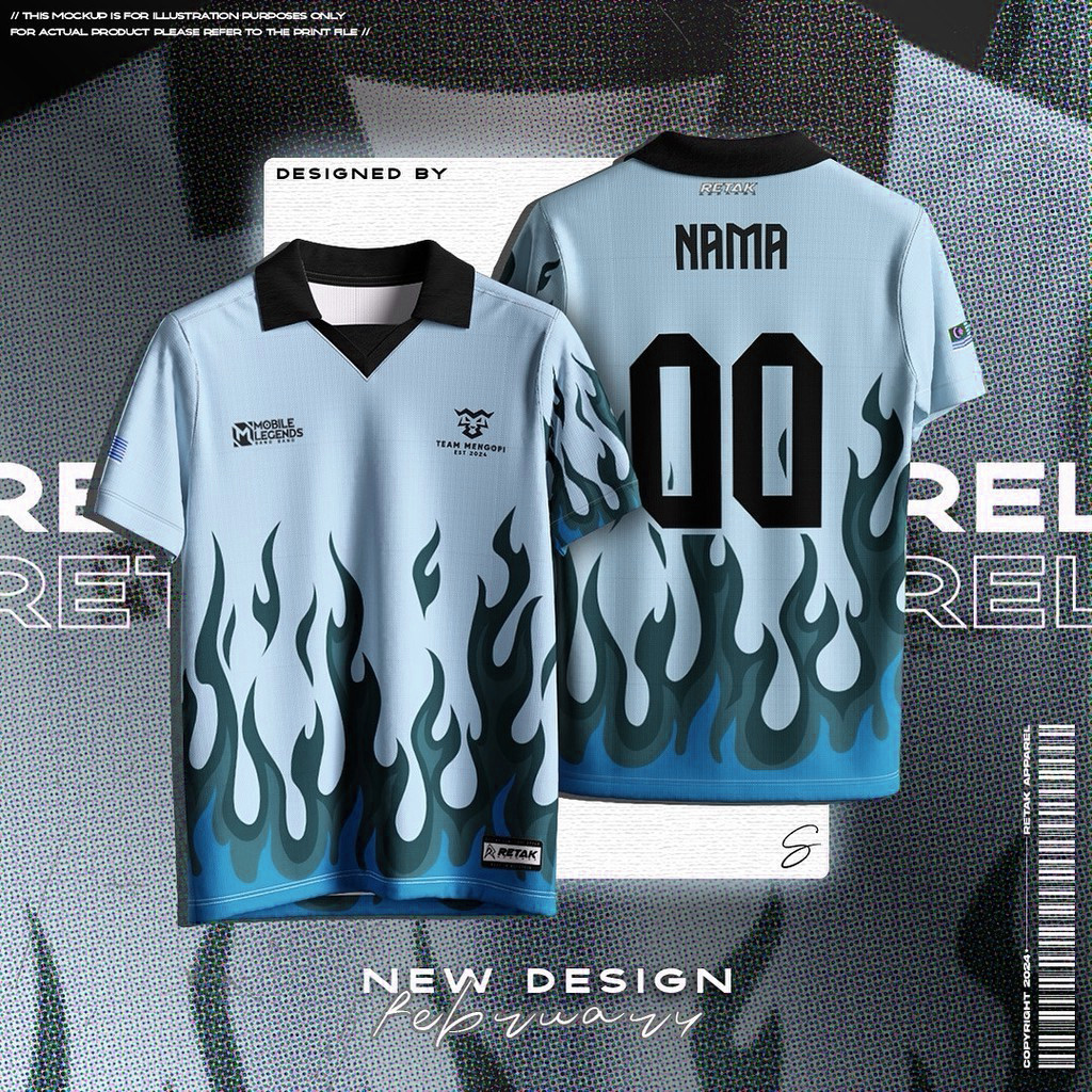 Custom Name Jersey Retro Collar Football Jersey Japanese Malaysia ...