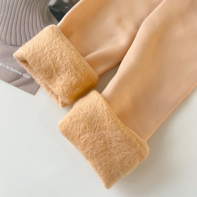 Thicken Thermal Leggings - For Women Winter Warmer Tights - Step on the ...