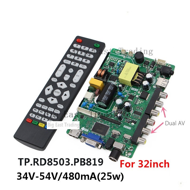 in stock TP.RD8503.PB819 LCD TV 3in1 Driver Board Universal TV ...