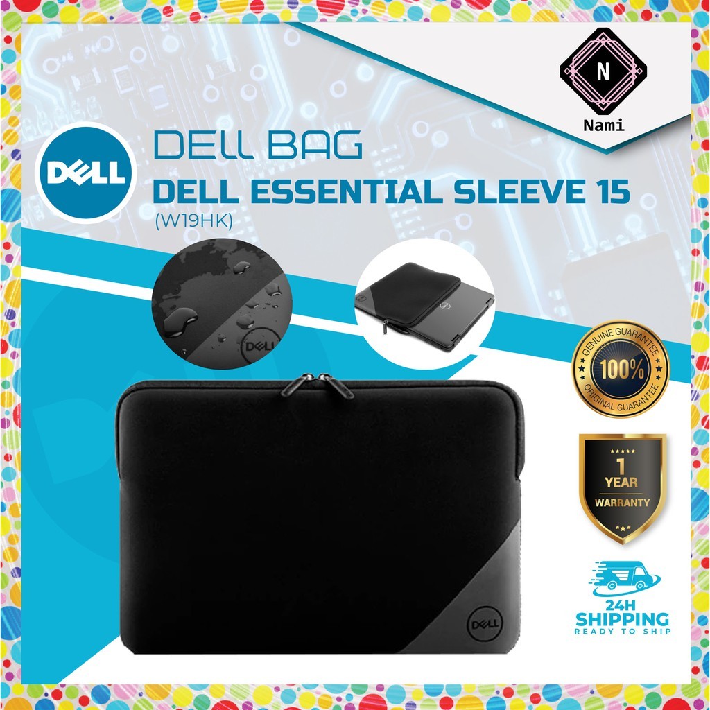 in stock Dell Essential Sleeve 15" Laptop Sleeve Case Laptop Bag ...