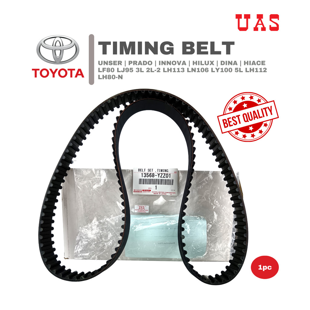 TOYOTA Timing Belt Kit 13568-YZZ01 (1pc) Applicable for Unser Prado ...