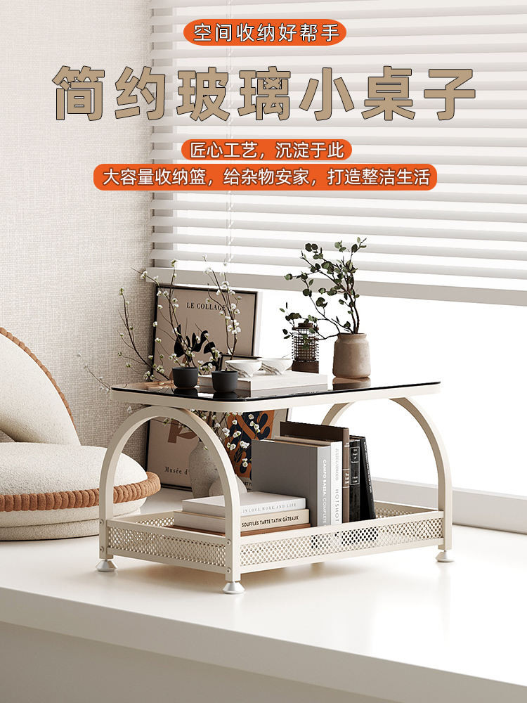 Bay Window Small Table Bedroom Home Tatami Glass Small Coffee Table ...