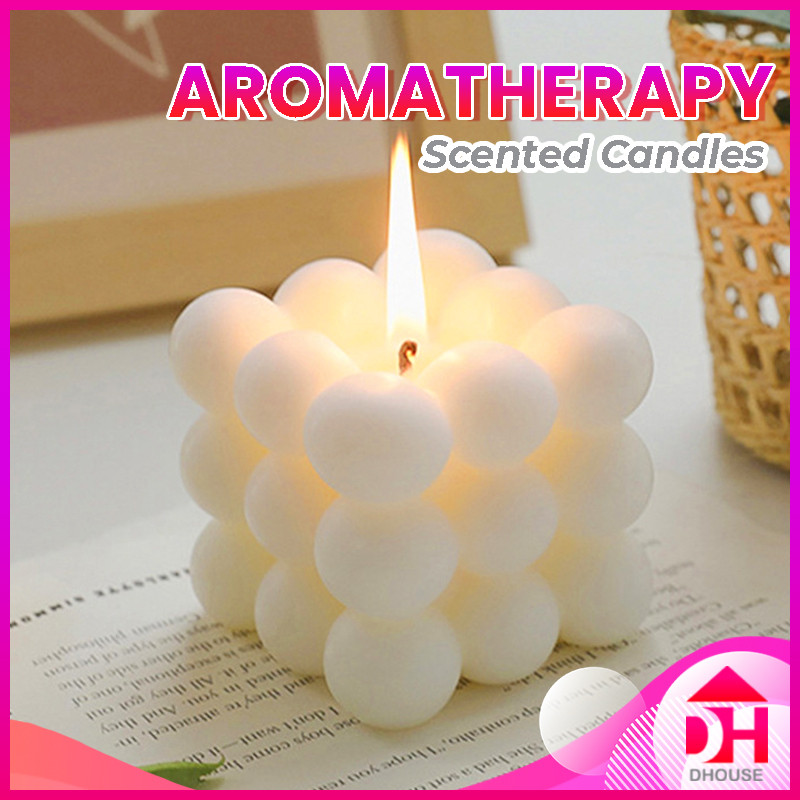 Ins Style Cute Scented Square Candle Aroma Handmade Minimalist ...