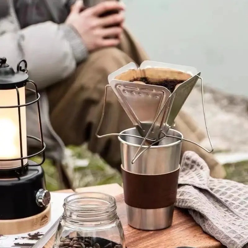 Gourment Outdoor Camping Cup Stainless Steel Heat and Cold Resistance ...