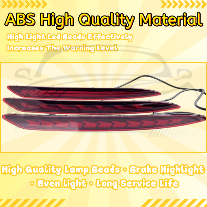 Proton X50 Reflector Rear Bumper Reflector LED DRL Fog Lamp Fog Light ...