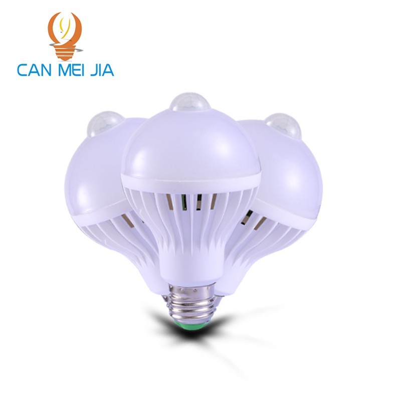 in stock LED PIR Motion Sensor Bulb Lamp E27 5W 7W 9W Light Bulbs 110V ...