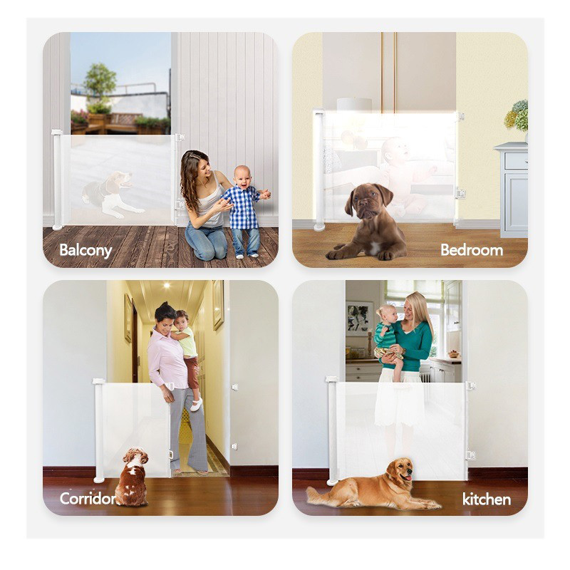 ️‍🔥Child Safety Barrier Stairway Guardrail Punch Free Safety ...