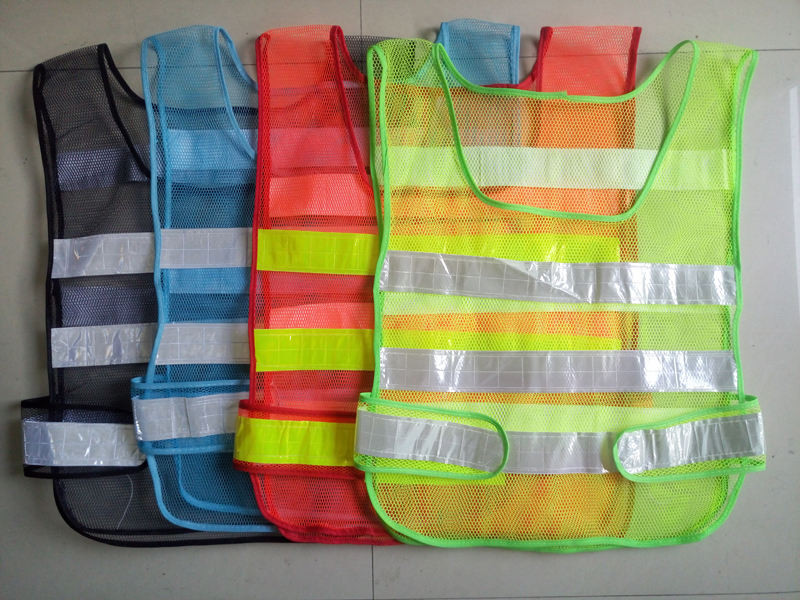 _ Ready stock * Reflective Vest Clothes Reflective Vest Net Sanitation ...