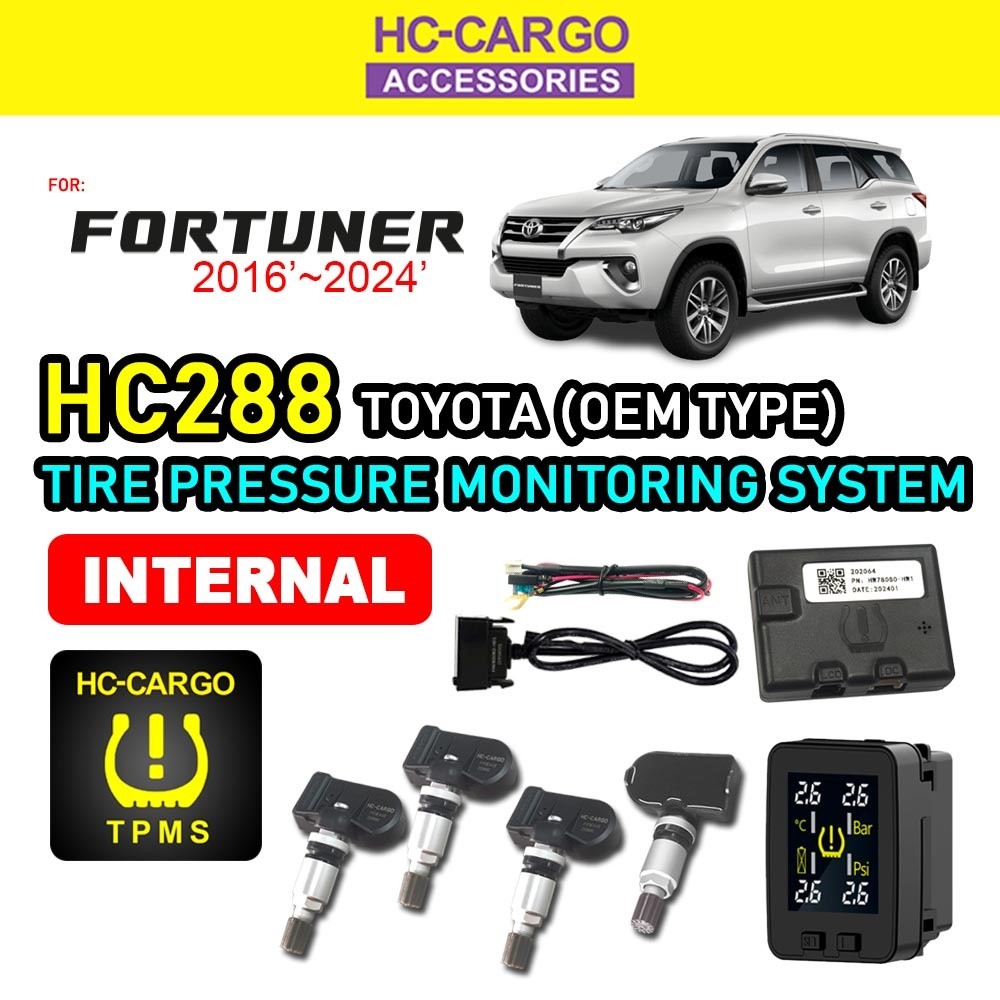Toyota Fortuner 2016 - 2024 TPMS Internal Tire Sensor Pressure ...
