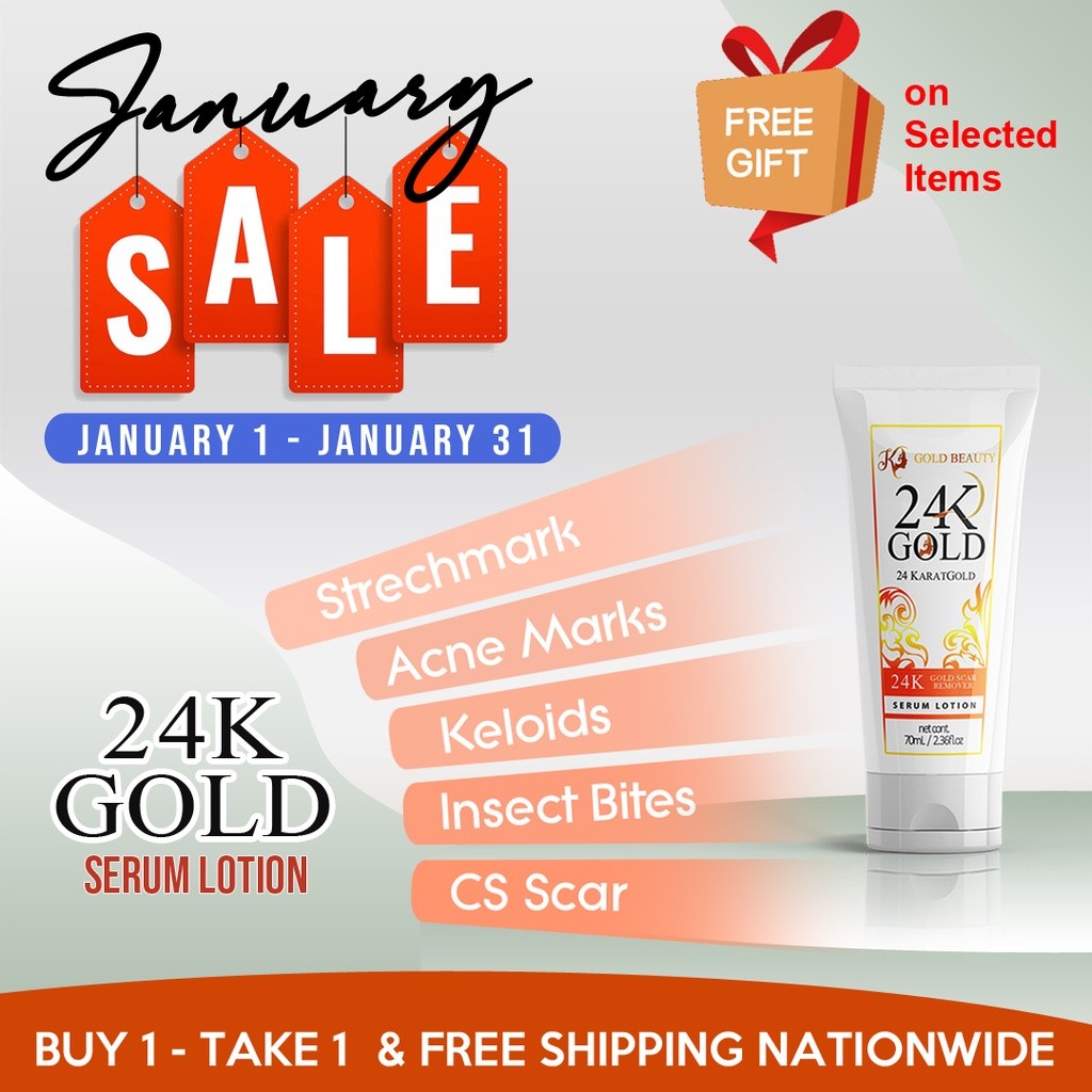 in stock 24k Gold Scar Remover Serum WITH FREEBIES- Peklat remover ...