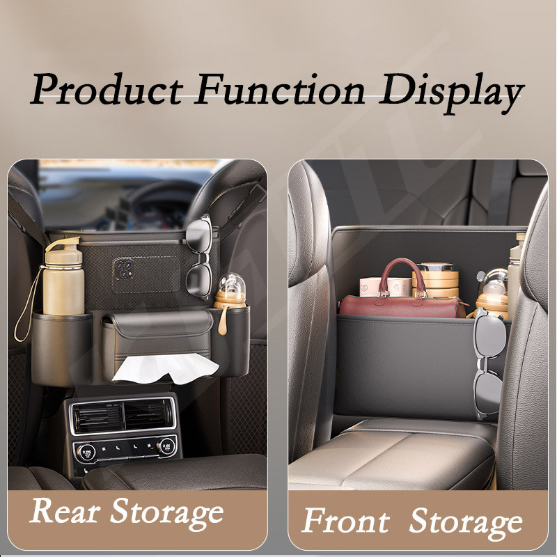 Haval Motor Car Center Console Organizer Leather Seat Back Storage Bag ...