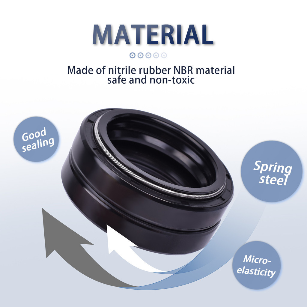 48*61*11 48*61 Motorcycle Front Fork Oil Seal Shock And Dust Cover ...