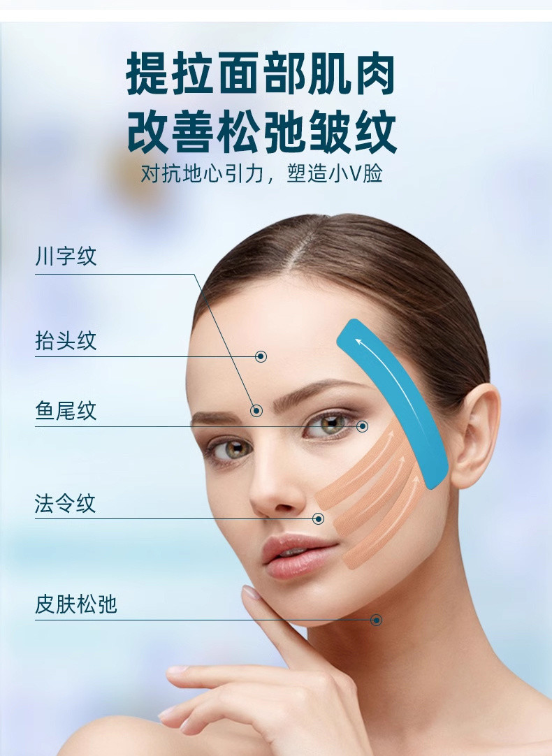 17,000 People Collection Face Available Muscle Stickers Nasolabial ...