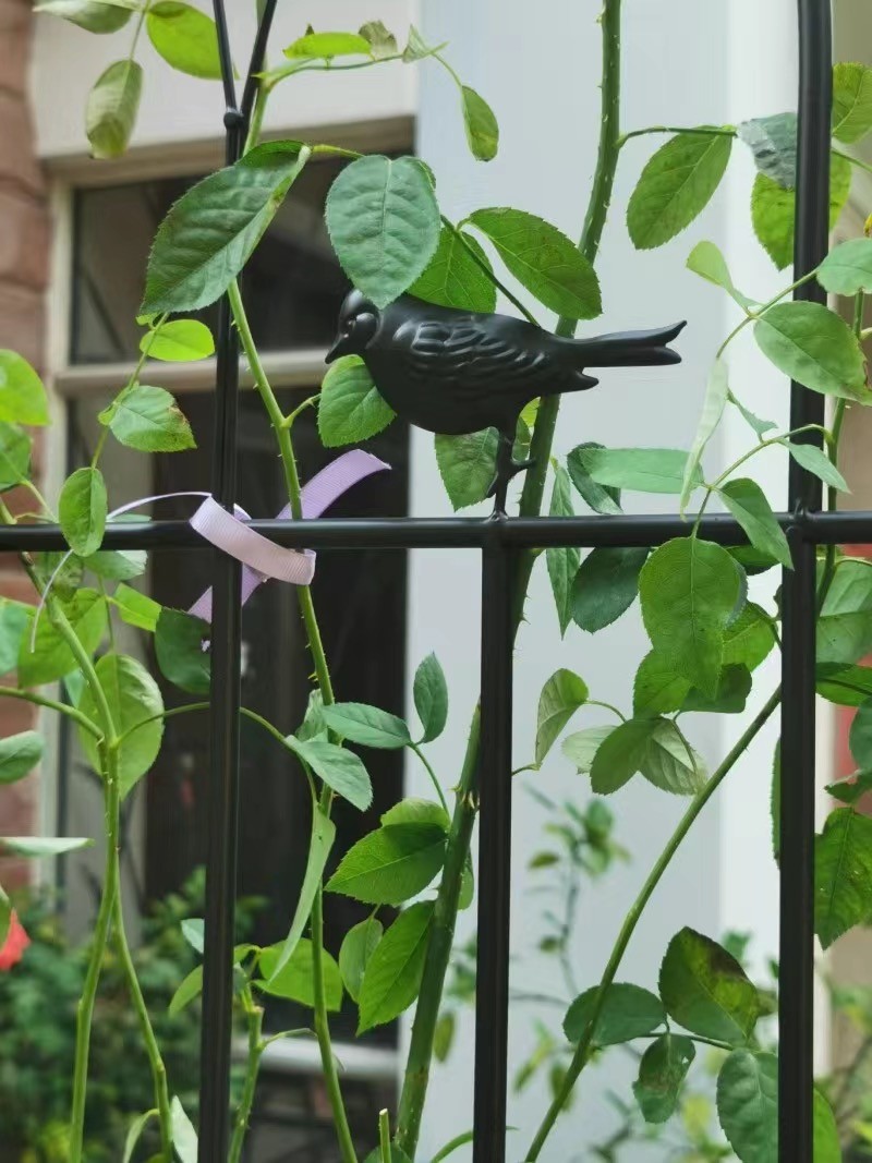 Vine Climbing Frame, Garden Decorative Fence, Outdoor Wrought Iron ...