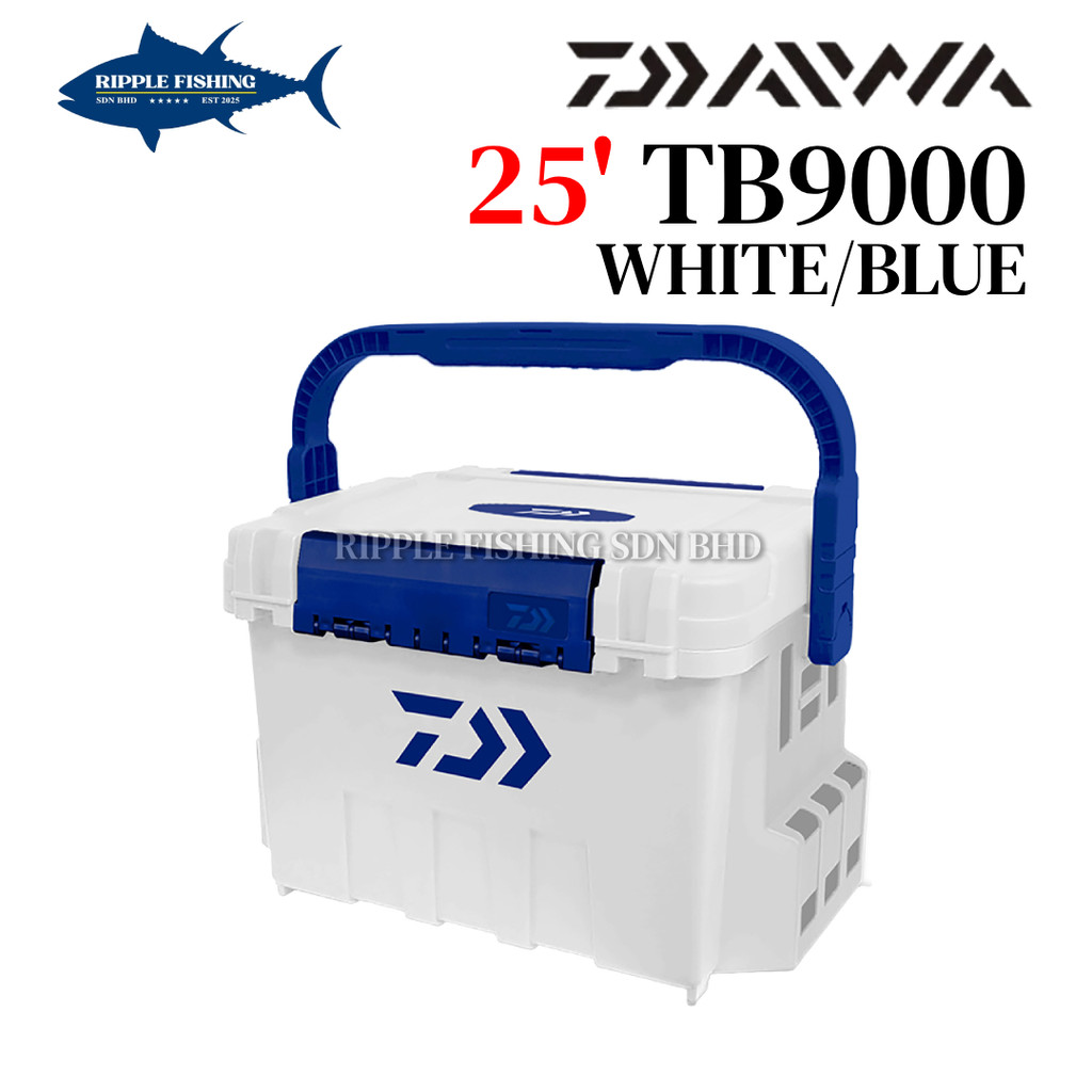 NEW 2025 TACKLE BOX TB9000 WHITE/BLUE DAIWA | Shopee Malaysia