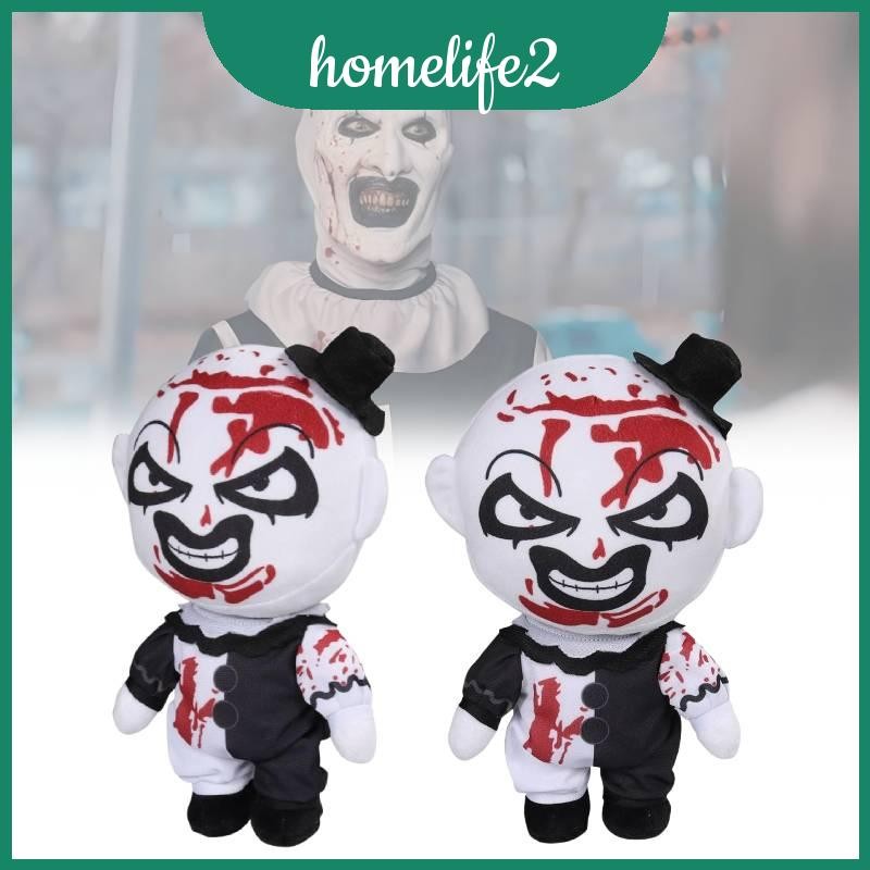 Terrifier Plush 3 Clown Doll Soft Toy Adorable Black Stuffed 25cm ...
