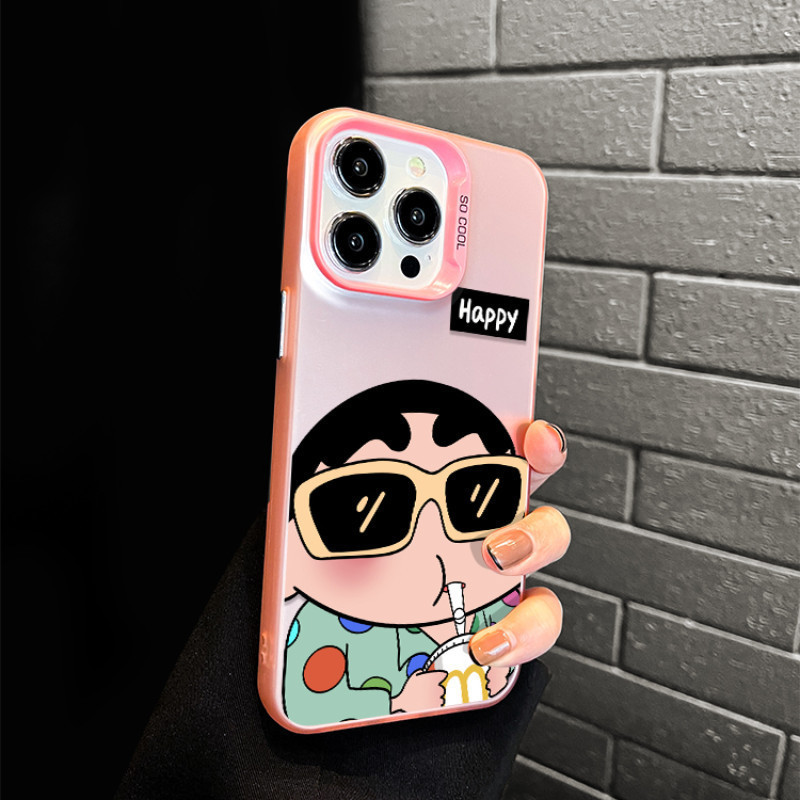 New Sunglasses Shin-chan Casing For Samsung Galaxy A36 5G S25 Ultra S25 ...