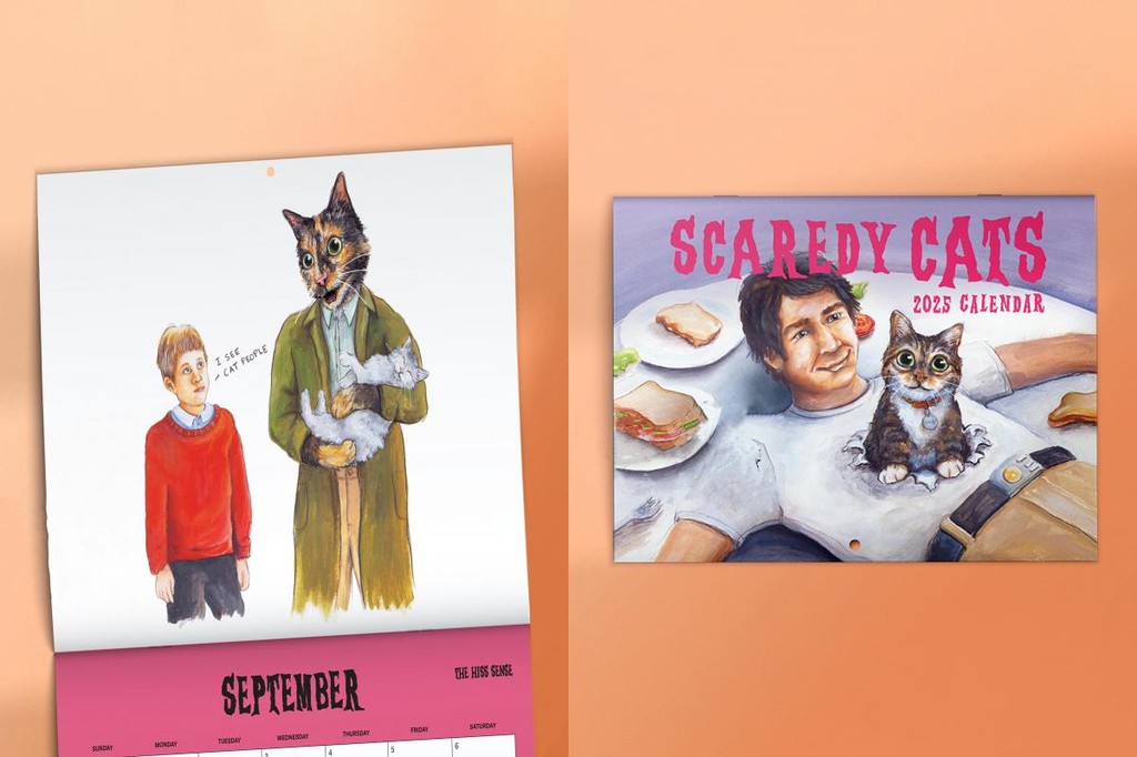 happaypart| 2025 Horror Lover Wall Calendar Cat and Horror Lover Gift ...
